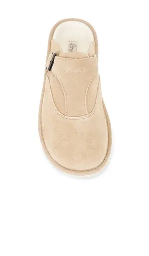 BRUNCH Amour Suede Mules - Sandstone