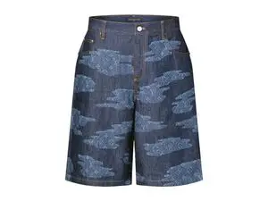 LOUIS VUITTON X Nigo Monogram Chambray Shorts
