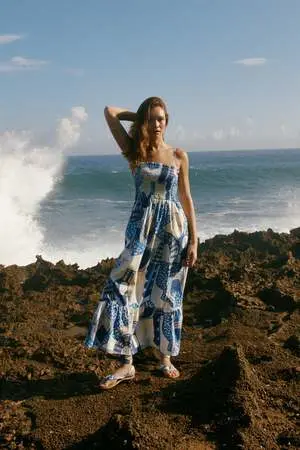 MARIE OLIVER Neeley Midi Dress - Acropolis