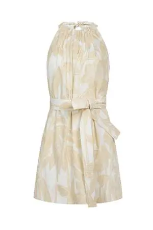 MARIE OLIVER Faber Halter Mini Dress