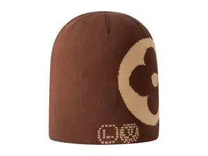 LOUIS VUITTON X Nigo Fit Monogram Beanie - Brown
