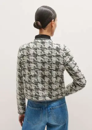 ME+EM Textured Tweed Jacket