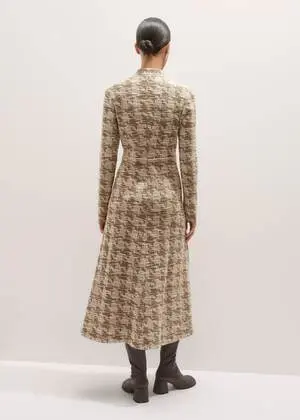 ME+EM Travel Tweed Midi Dress