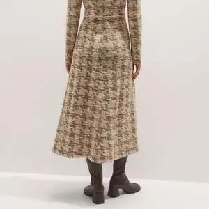 ME+EM Travel Tweed Midi Dress