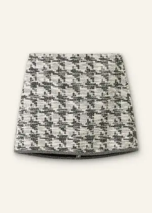 ME+EM Travel Tweed Mini Skirt