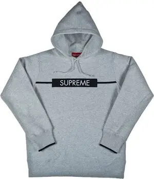 Supreme Twill Tape Hooded Sweatshirt