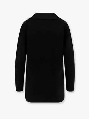 Elisabetta Franchi Ribbed Wool Blend Sweater