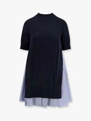 Sacai Sweater Dress Day Dresses