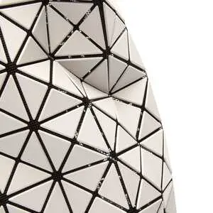 Issey Miyake Prism Matte Tote Bag Large - Light Grey