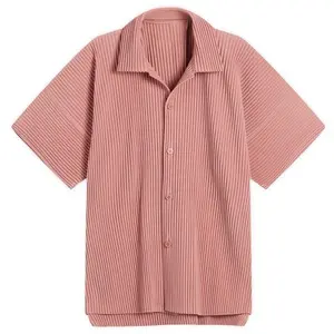 Issey Miyake Homme Plissé Vacation Shirt - Vanadinite Red