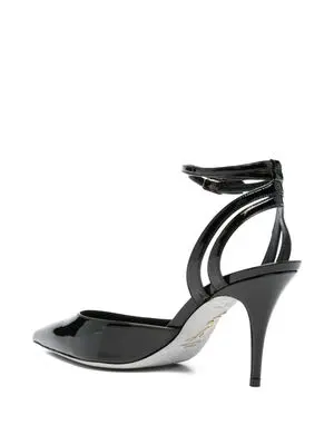 Rene Caovilla 85mm Ankle-strap Pointed-toe Pumps