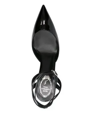 Rene Caovilla 85mm Ankle-strap Pointed-toe Pumps