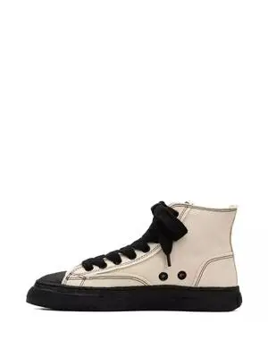 GENERAL SCALE. Roy Past-sole High-top Sneakers - Neutrals