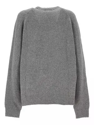 Woolrich Raglan-sleeve Wool Sweater - Grey