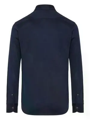 Corneliani Long-sleeved Button-fastening Shirt - Blue