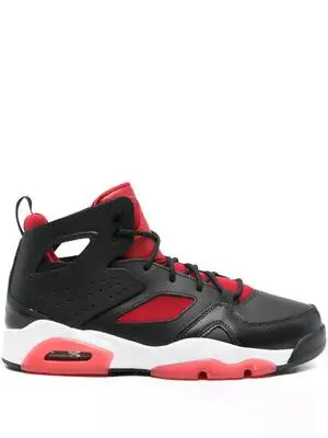 Nike Flight Club 91 Perforated Sneakers - Black