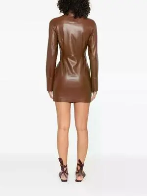 Patrizia Pepe Wrap-skirt Shirt Dress