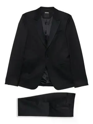 Men's Black Mohair Suits