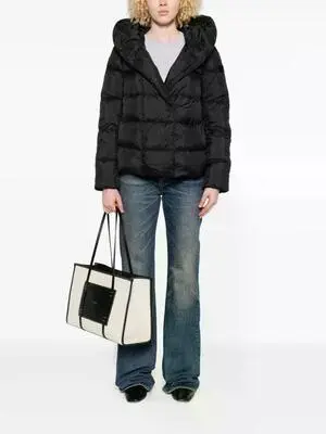 Peuterey Quilted High-neck Jacket - Black