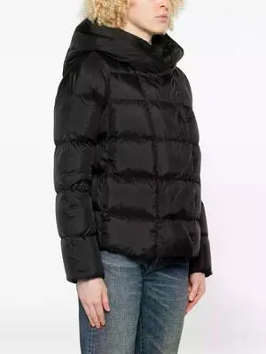 Peuterey Quilted High-neck Jacket - Black