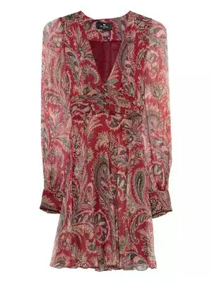 Etro Paisley Cocktail Dresses