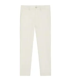 BOSS Slim-fit Tailored Trousers - White