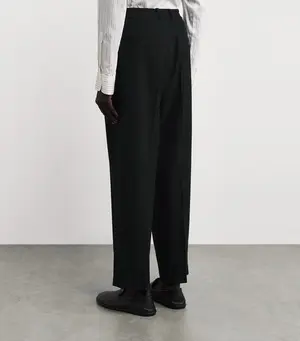 LE17SEPTEMBRE Wool Pleated Trousers