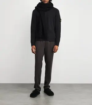 Stone Island Virgin Wool-blend Midweight Sweater