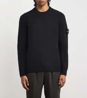 Stone Island Virgin Wool-blend Midweight Sweater