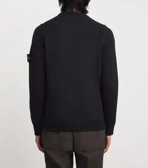 Stone Island Virgin Wool-blend Midweight Sweater