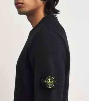 Stone Island Virgin Wool-blend Midweight Sweater