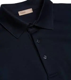 Herno Cotton Resort Polo Shirt - Blue