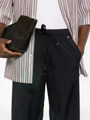 Herno Wide Leg Trousers - Blue