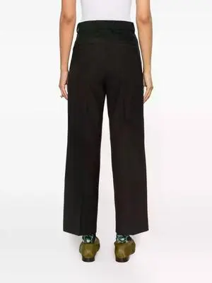 Plan C Front-pockets Trousers