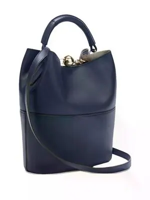 Furla Sfera Chain-detail Bucket Bag - Blue