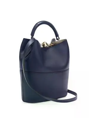 Furla Sfera Chain-detail Bucket Bag - Blue