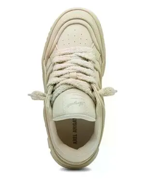Axel Arigato Area Lo Embossed-logo Sneakers - Neutrals