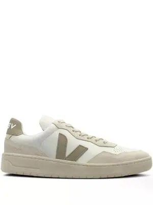 VEJA V-90 Leather Sneakers - White