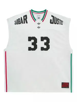 Adidas Jabbar Bball Willy Chavarria Off Tank Top - White