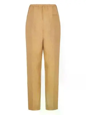 FORTE_FORTE Drawstring Linen Trousers