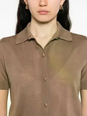 Max Mara Button-front Short-sleeve Shirt