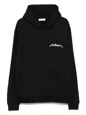 FLANEUR Logo-print Hoodie