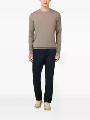 Boggi Milano Stretch Cotton Trousers