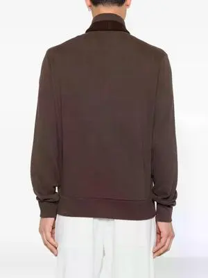 Moncler Zip-up Ribbed-collar Cardigan