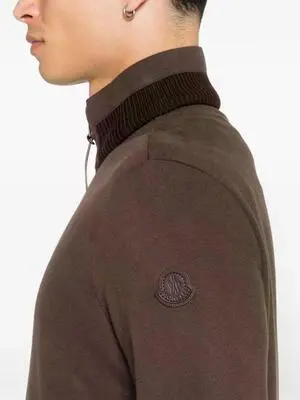 Moncler Zip-up Ribbed-collar Cardigan