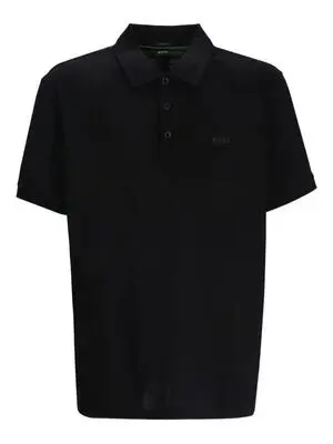 BOSS Logo-embroidered Cotton Polo Shirt