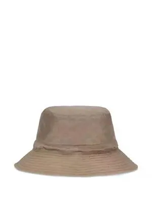 Gucci Gg Monogram Bucket Hat - Brown