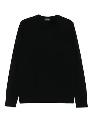 ROBERTO COLLINA Crew-neck Sweater - Black