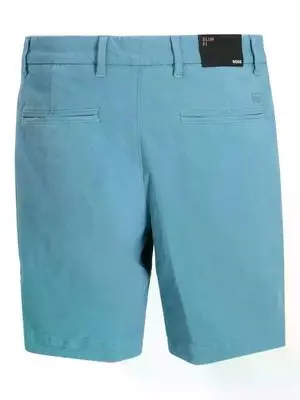 BOSS Cotton Twill Shorts - Blue