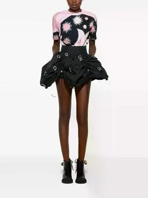 Emilio Pucci Bubble-hem Drawstring Skirt